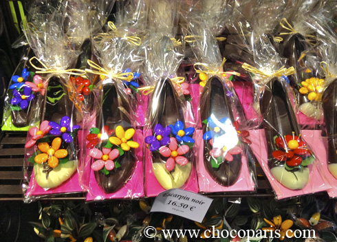 Chocolate fashion: The chocolate stiletto | ChocoParis